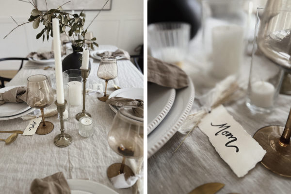A Neutral Holiday Tablescape | The Teacher Diva: a Dallas Fashion Blog ...