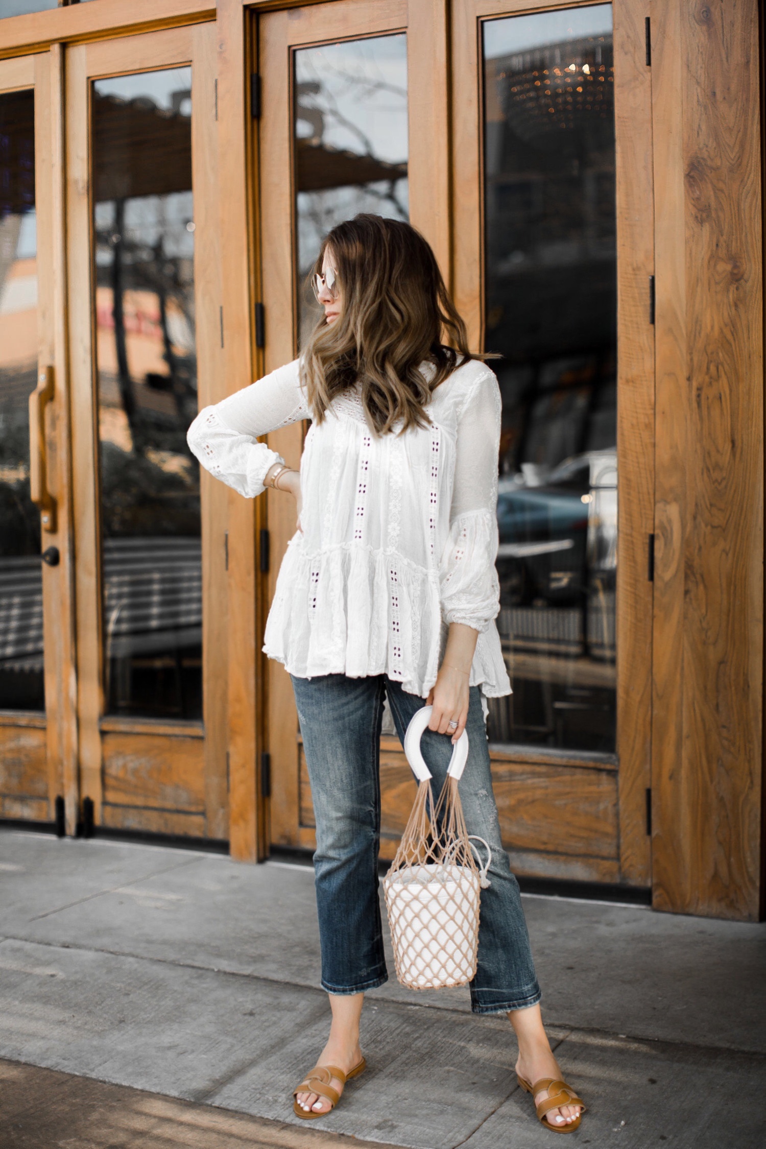 The White Lace Tunic You Can Wear Now and Later This Summer | The ...