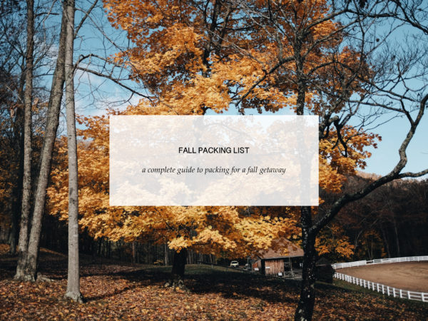 How To Pack For a Fall Getaway | The Teacher Diva: a Dallas Fashion ...